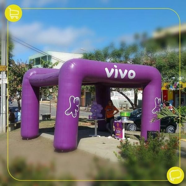 Inflável - VIVO - Mestre Comunicação